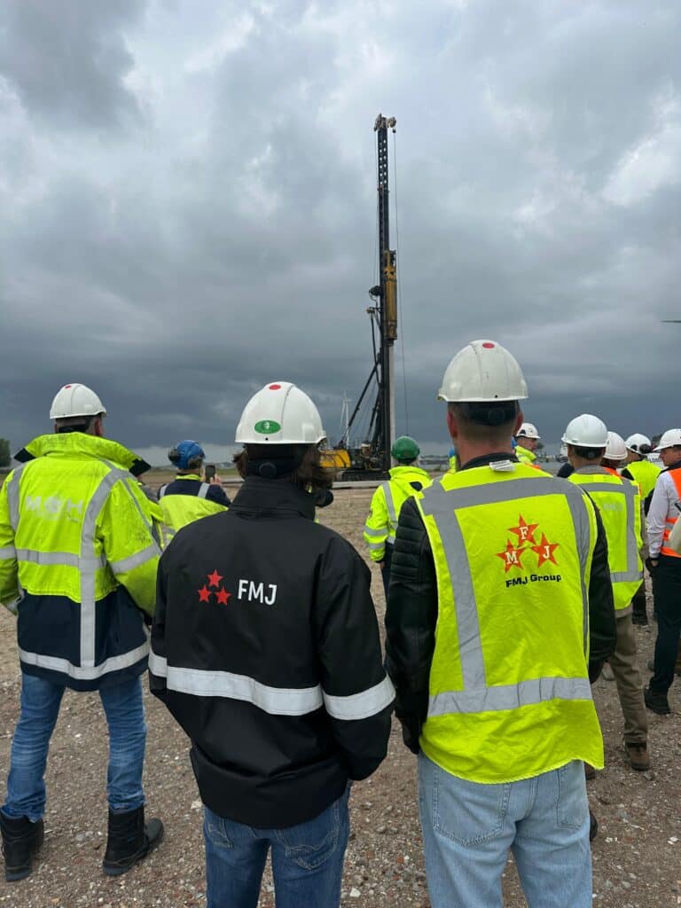 Construction Kick-off Xycle in the Europoort Rotterdam - FMJ Group